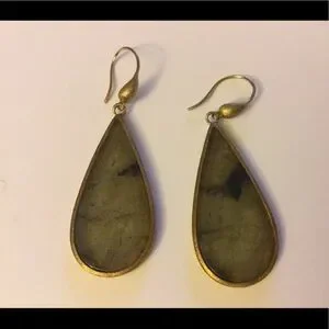 Rivka Friedman | Jewelry | Rivka Friedman 8k Gold Clad Amber Tear ...